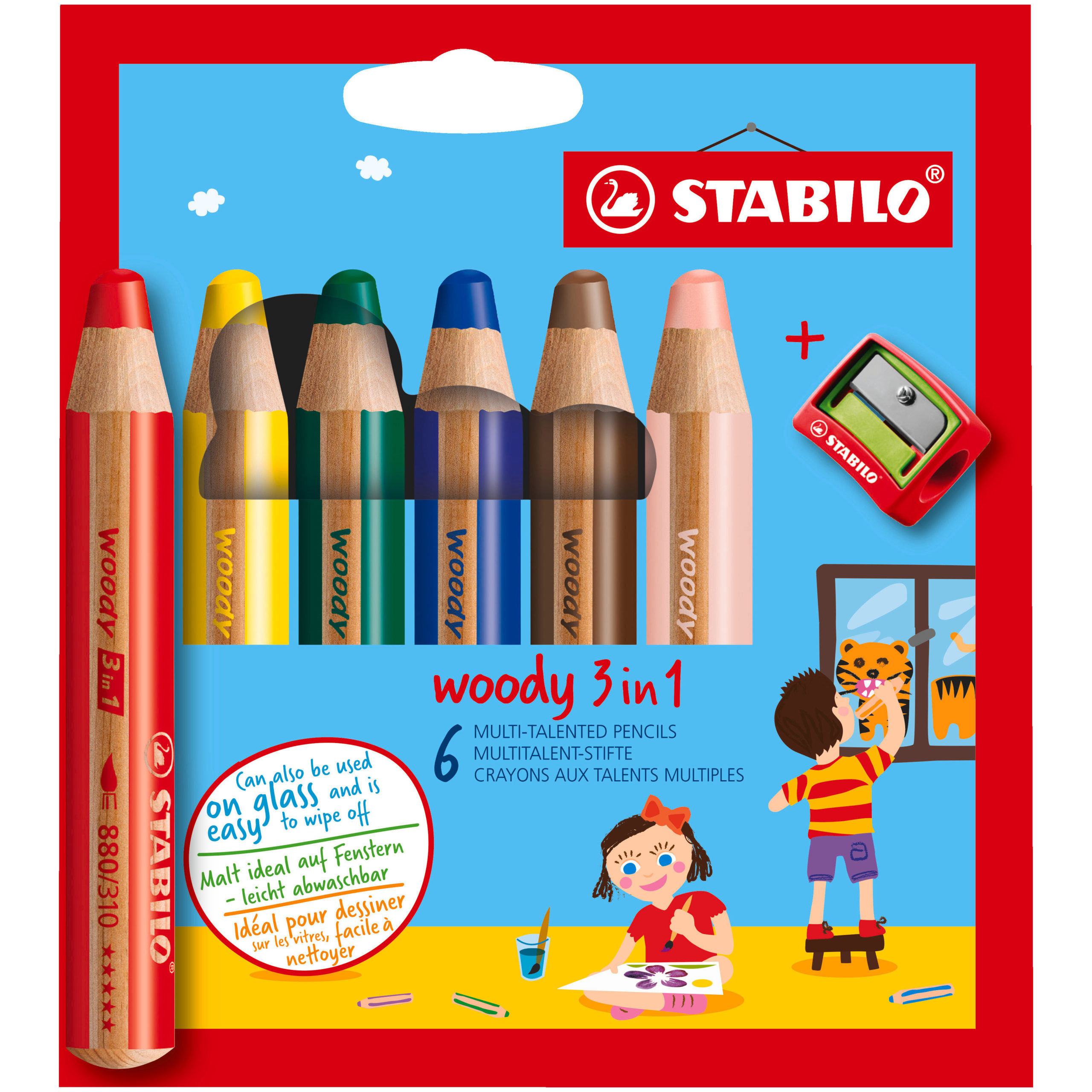 Stabilo Woody : à mettre dans toutes les petites mains - Ligne K